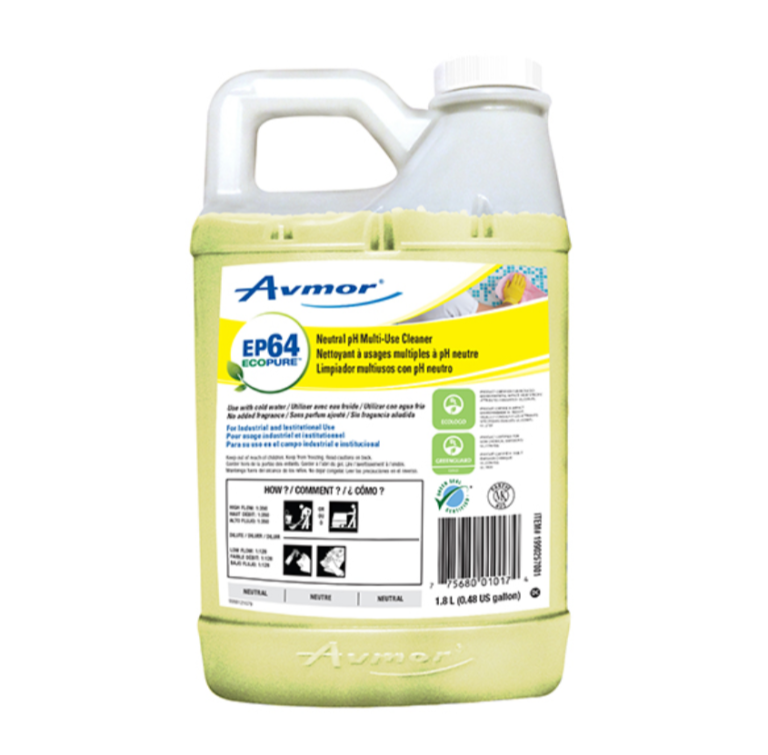 Nettoyant usages multiples pH neutre biodégradable 1.8 litres EP64 ...
